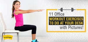 11 Office Workout Exercises to do at your Desk | Possible