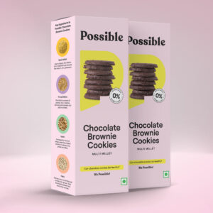 Buy chocolate brownie and other healthy snacks from Possible