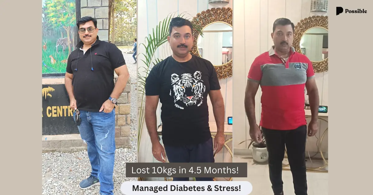 Arun Narang - Lost 10 Kg in 4.5 Months & Reversed Diabetes - Possible