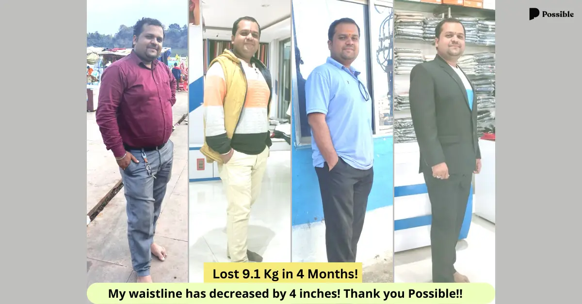Piyush Sharma - Lost 9.1 Kgs in 4 Months! - Possible
