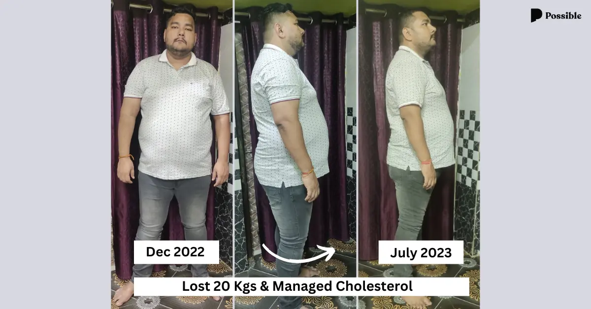 Amit Dash Lost 20 Kg In 6 Months Managed Back Pain And High Amit Dash Lost 20 Kg In 6 Months Managed Back Pain And High