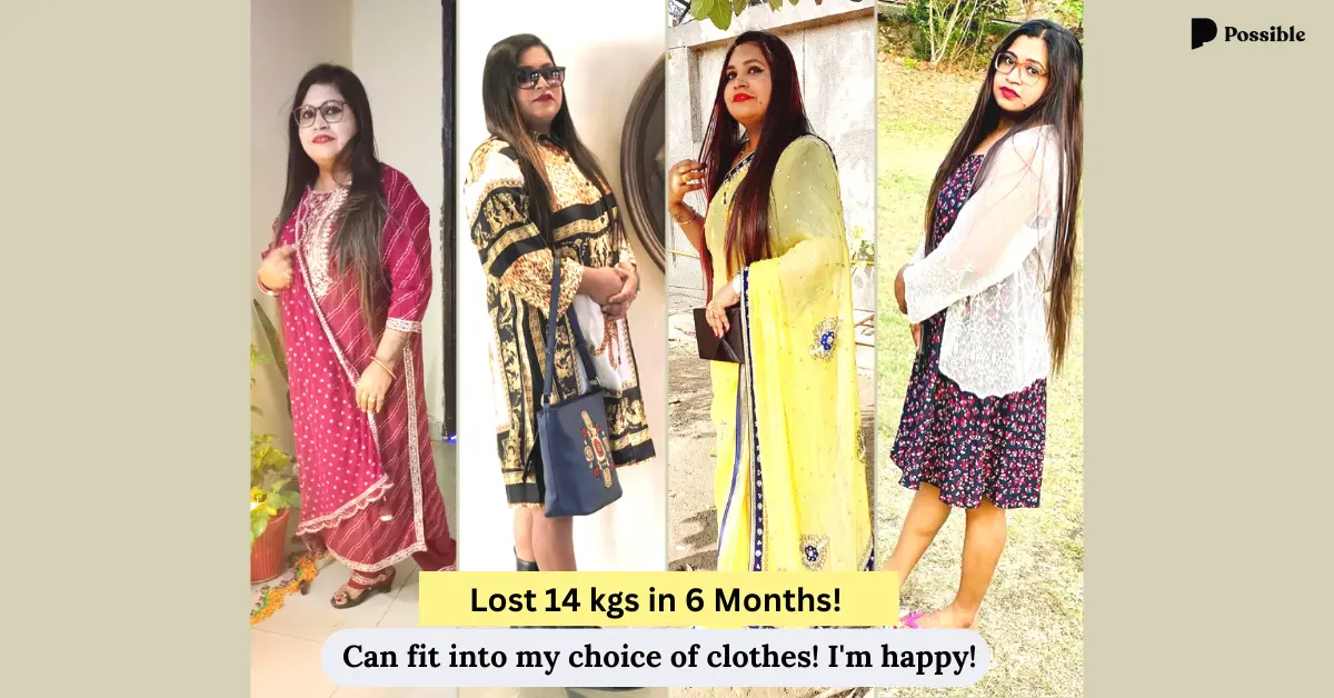 Vagisha Mishra Lost 14 Kg In 6 Months! - Possible
