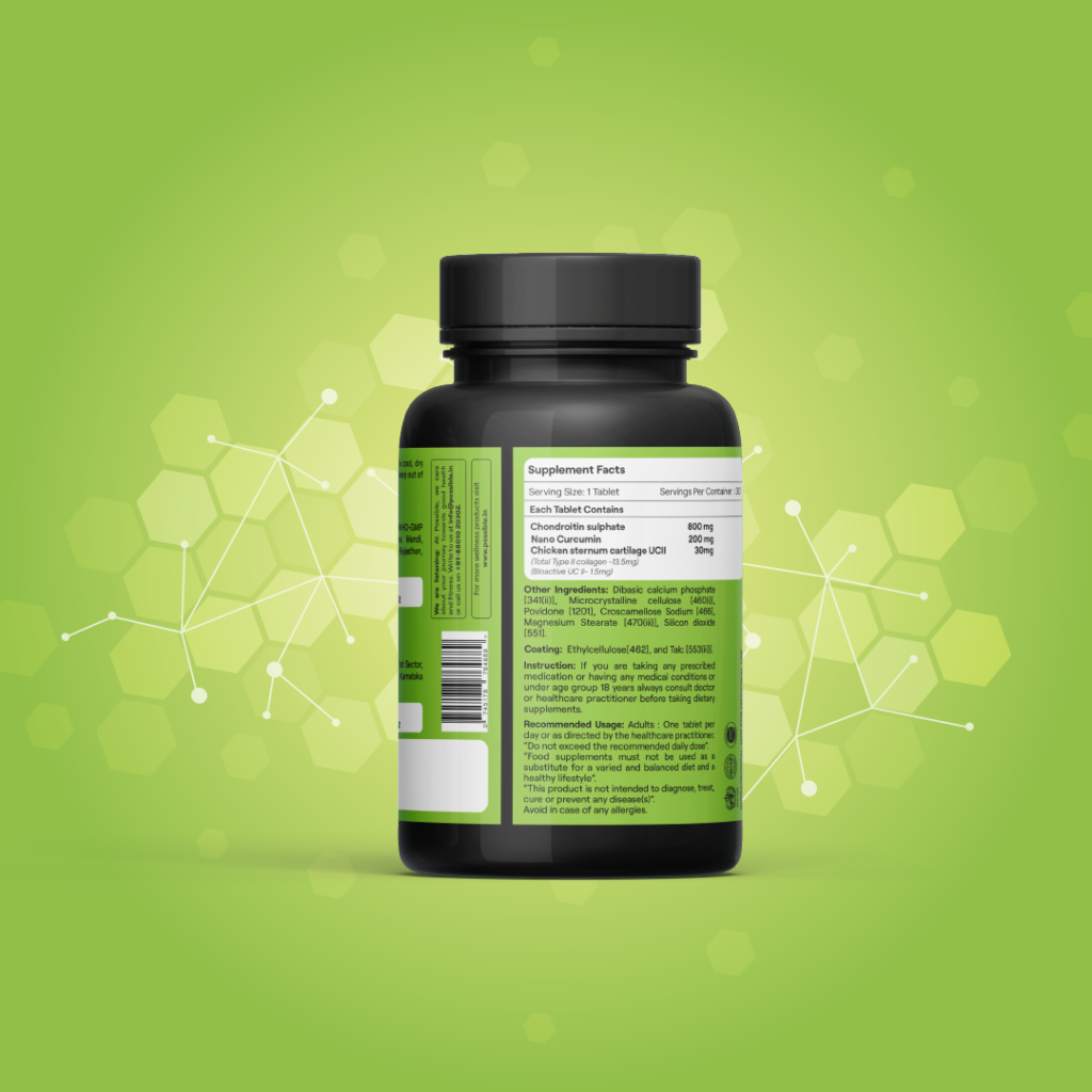 Possible Joint Support+ | For Knee Pain & Osteoarthritis| Chondroitin ...